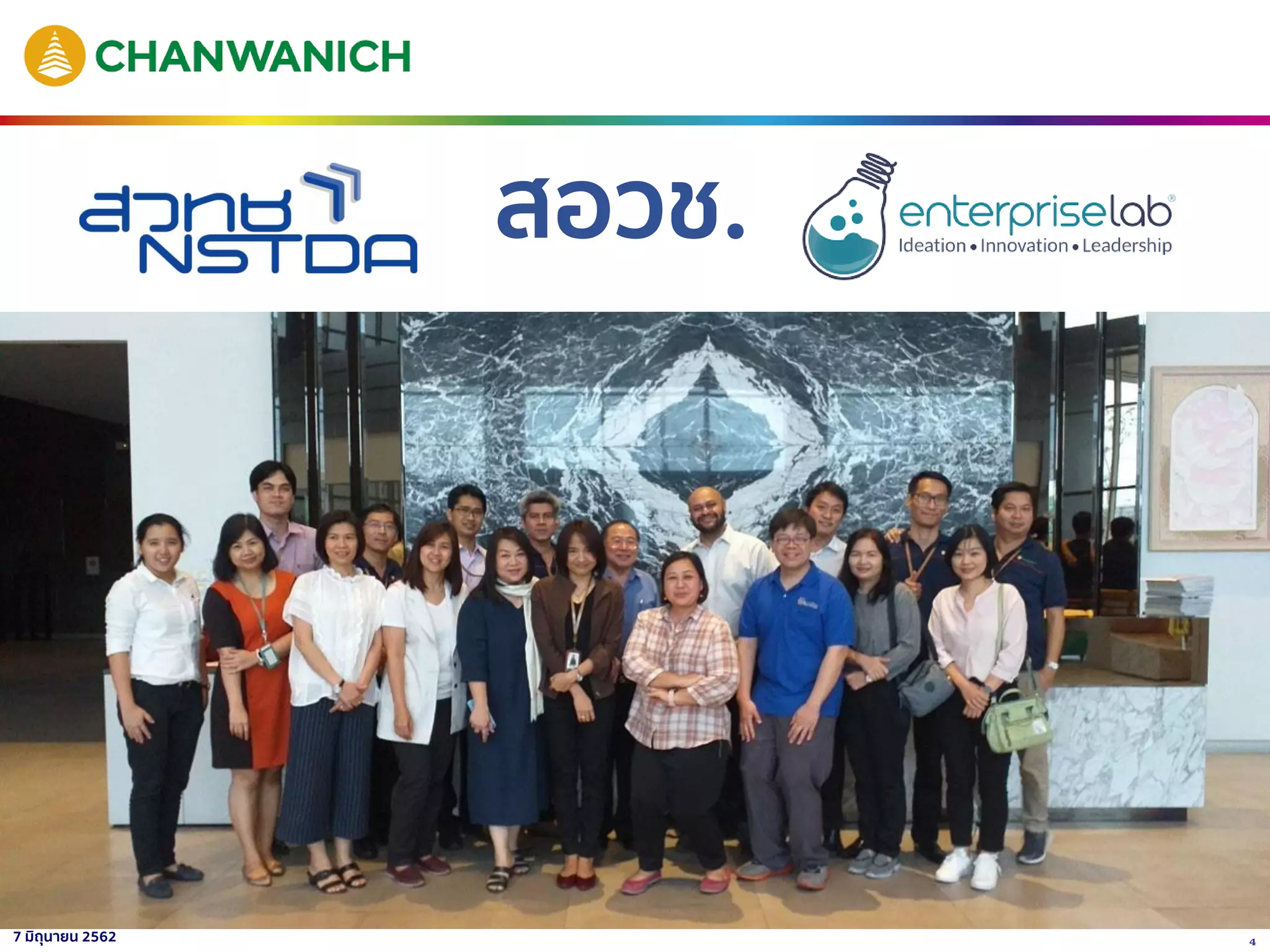 Chanwanich Innovation Day | PPT