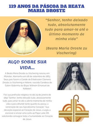 Beata Maria Droste Zu Vischering | PDF