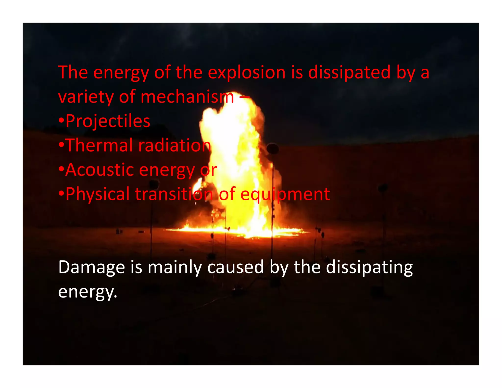 Details on Chemical Explosion | PDF