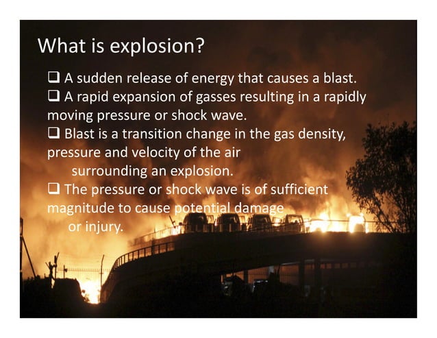 Details on Chemical Explosion | PDF | First Aid | Injuries