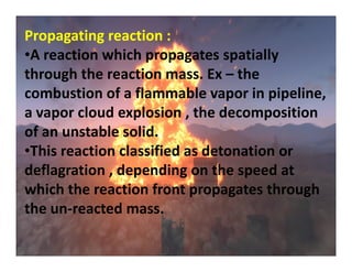 Chemical Reaction Explosion