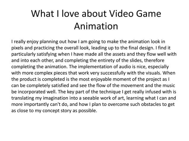 FMP #1 Intial Ideas Completed | PPT