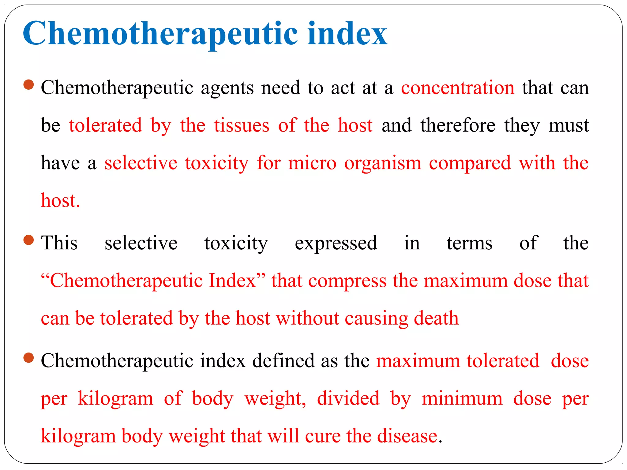 1. chemotherapy principles and problems | PPT