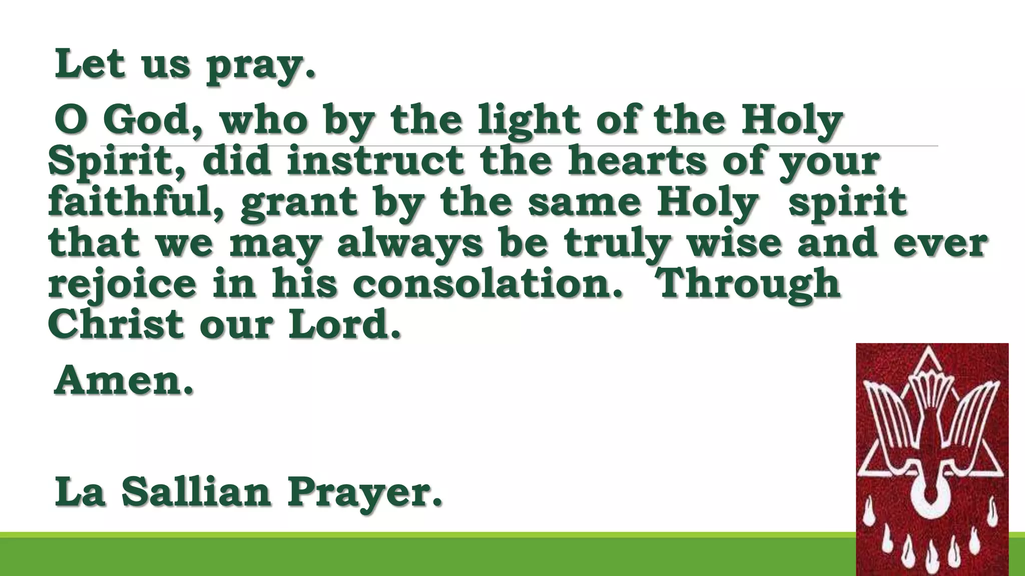 1. catholic prayers | PPTX