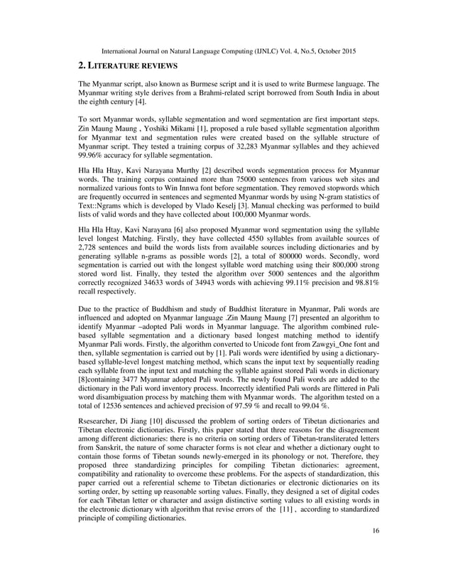MYANMAR WORDS SORTING | PDF