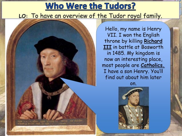 1. introduction to the tudors | PPTX | Death, Injury, or Military ...