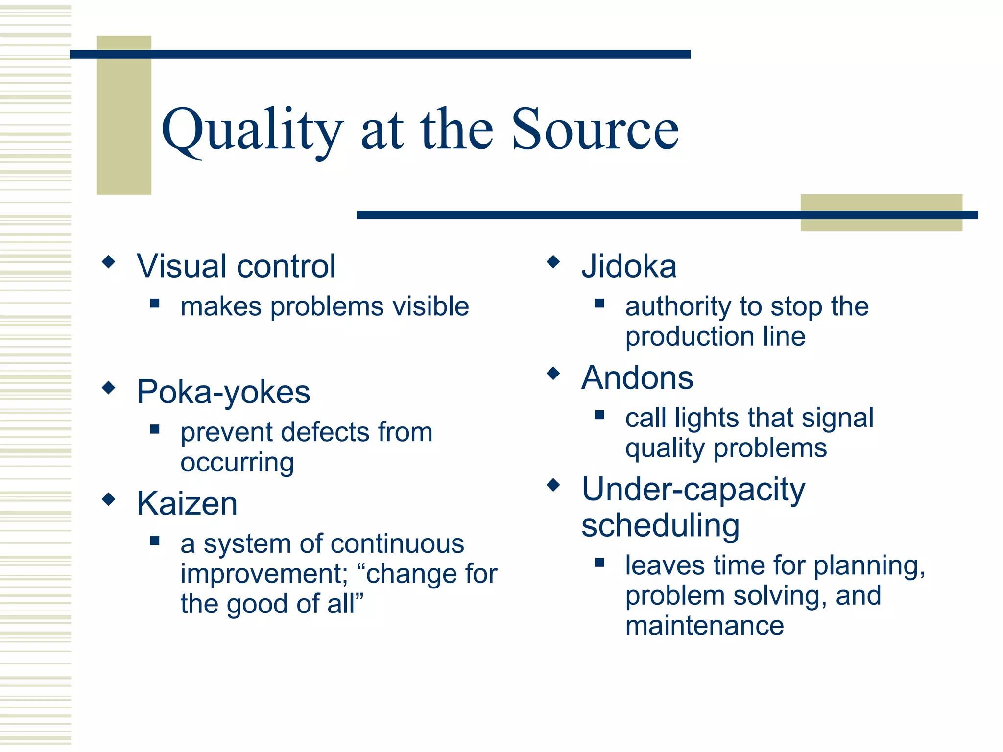 Basic Elements of Lean | PPT