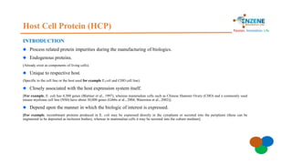 Host Cell Proteins | PPTX