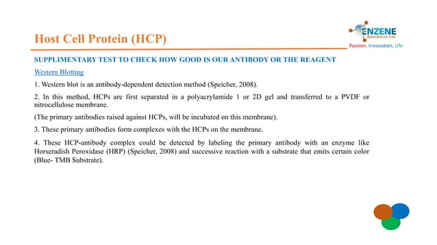 Host Cell Proteins | PPTX | Infectious Diseases | Diseases and Conditions