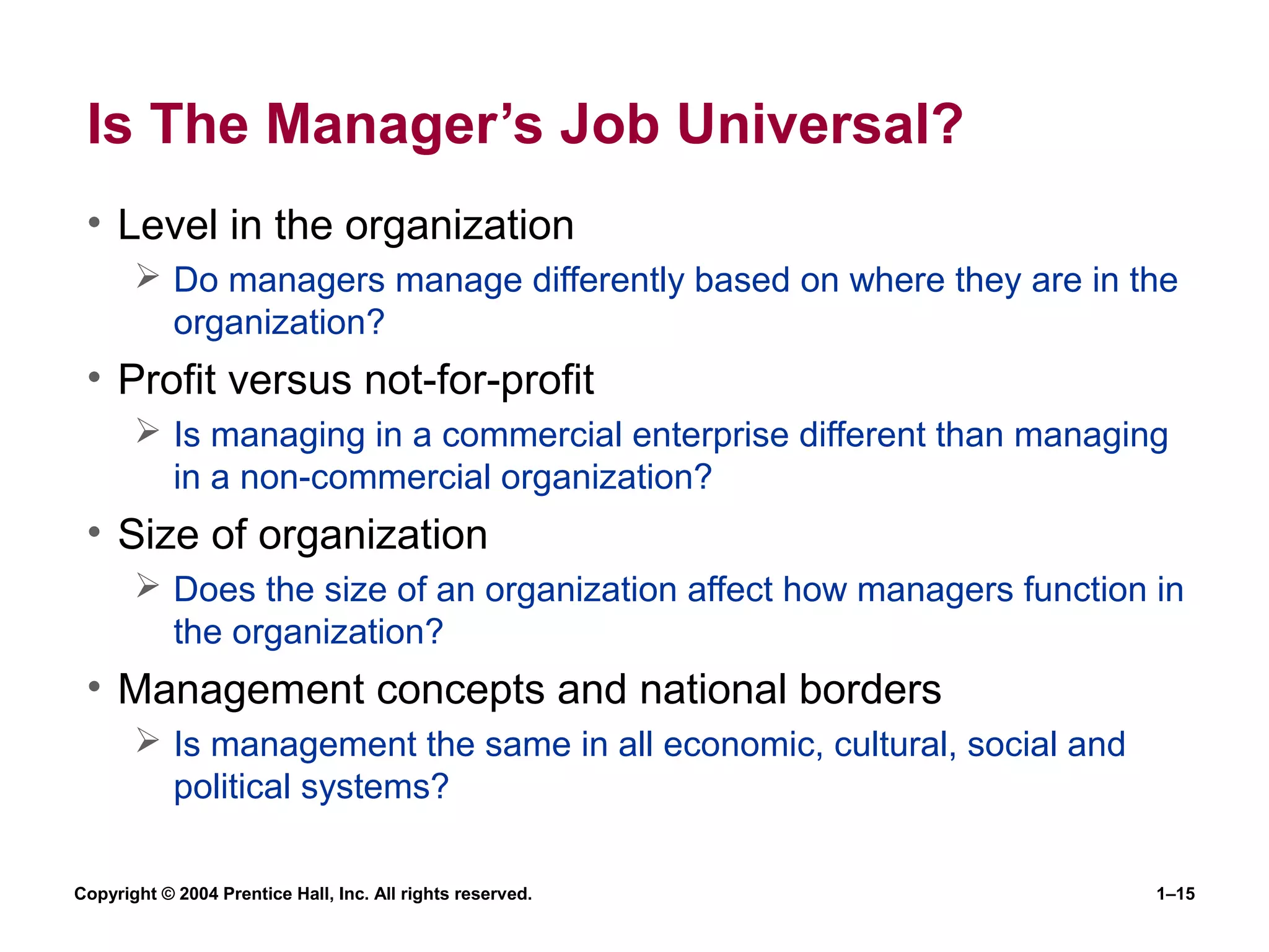 1. fundamental of management | PPT