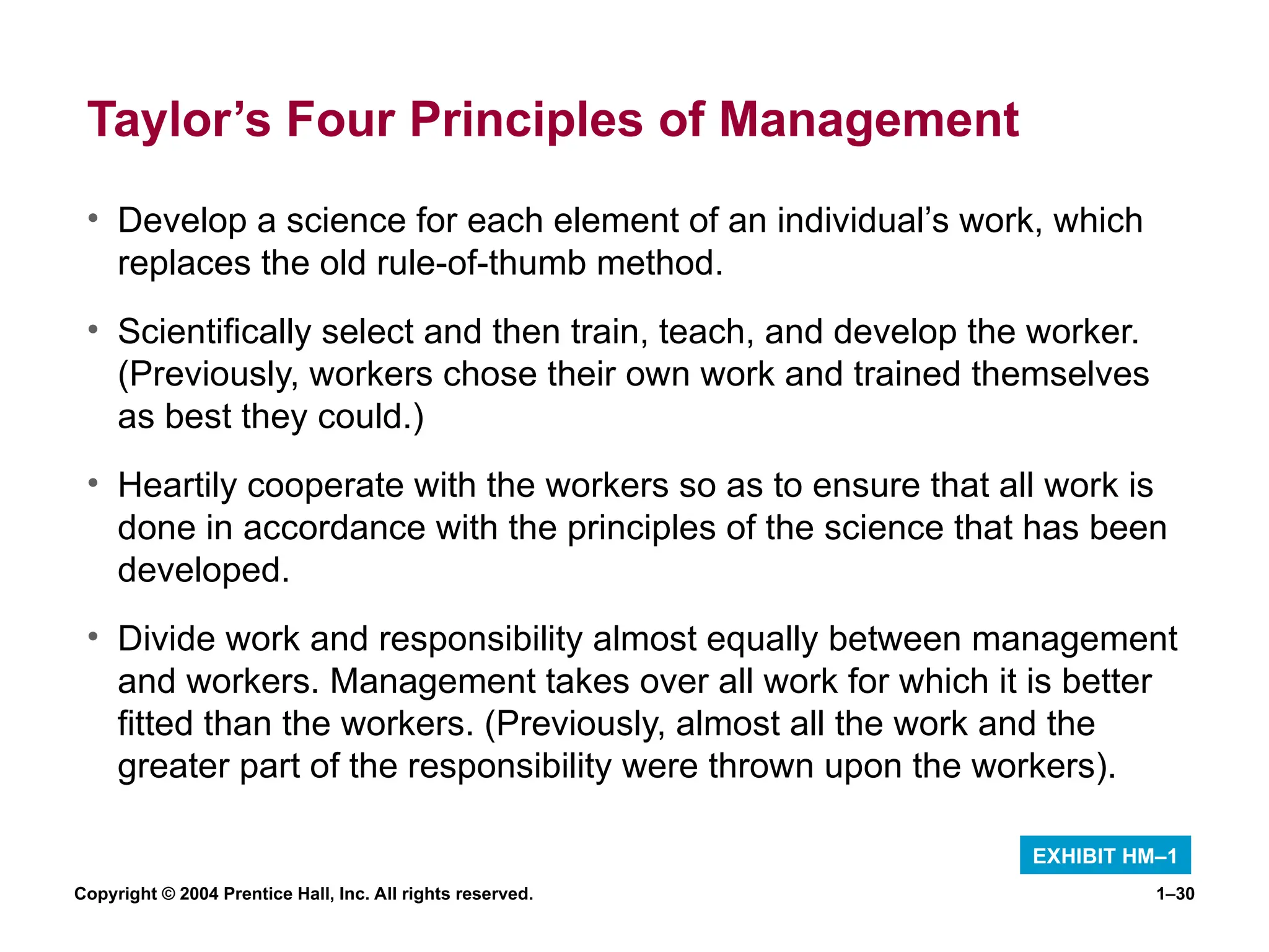 Element of Management and theories 12321 | PPT