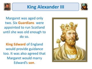 Scottish Wars of Independence - king alexander iii | PPTX