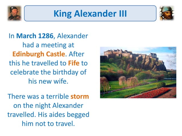 Scottish Wars of Independence - king alexander iii | PPTX | Celebrity ...