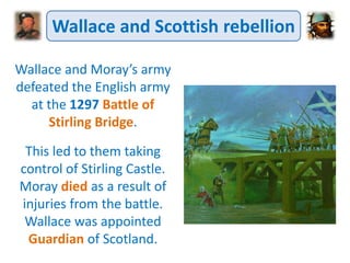 Scottish Wars of Independence - william wallace and scottish rebellion ...