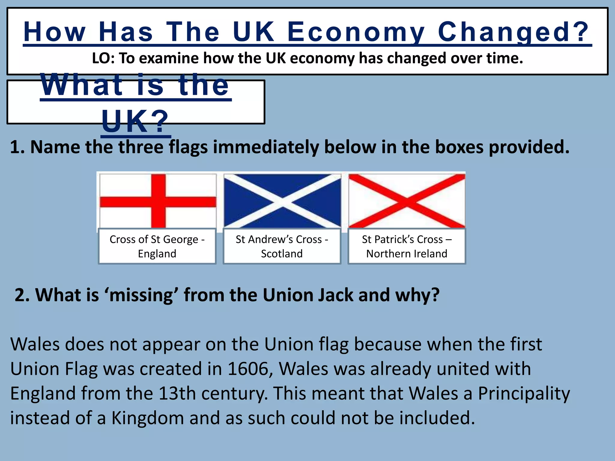 1. the changing uk economy | PPTX