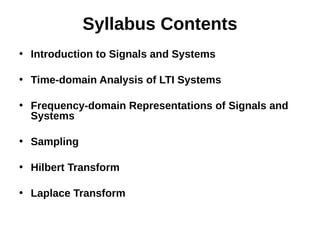 1.introduction to signals | PDF