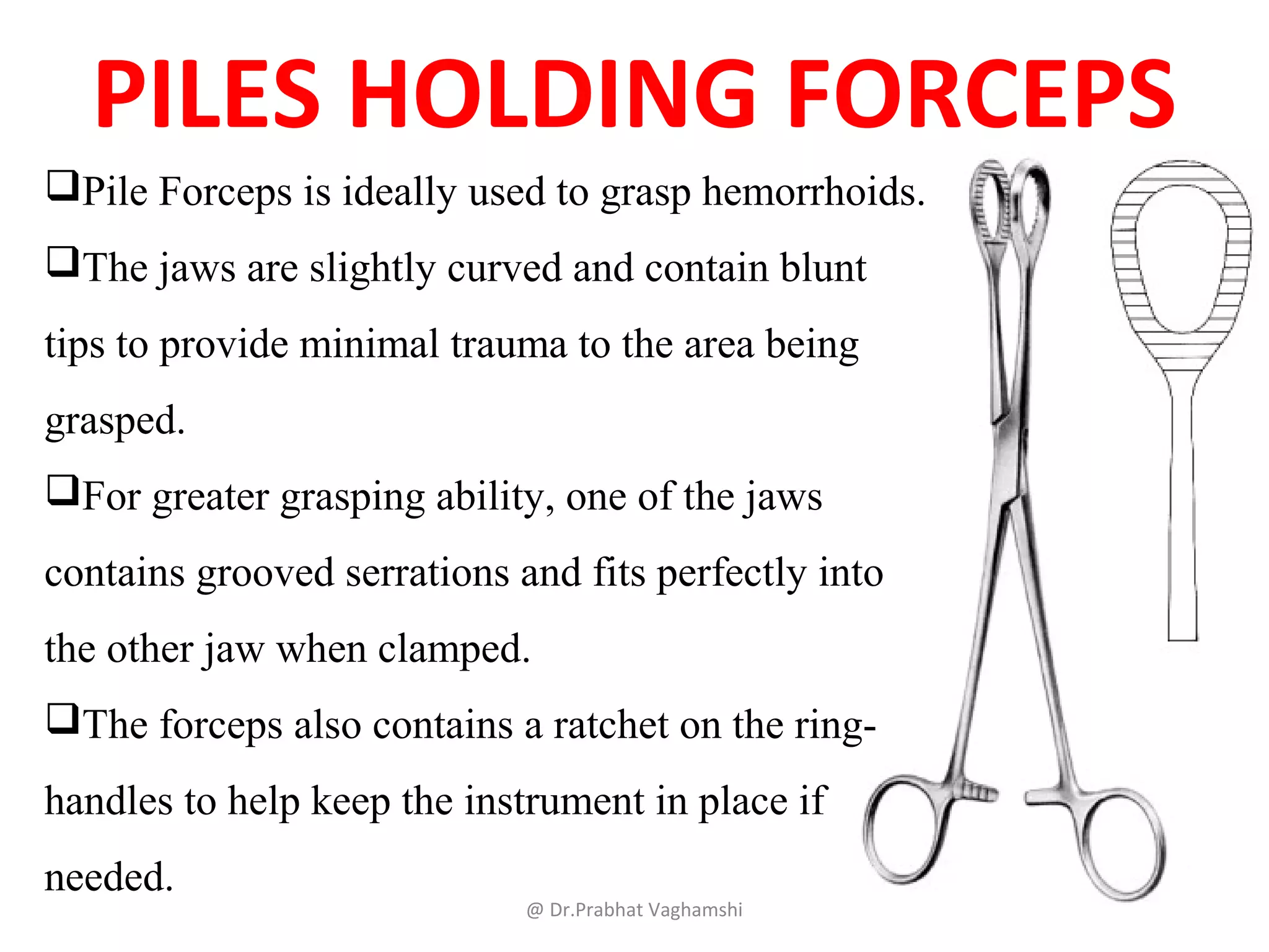 Instrument used for Dissection | PPT