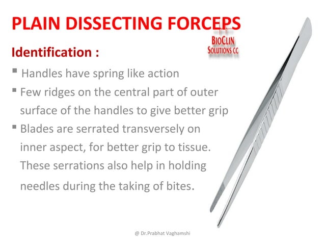 Instrument used for Dissection | PPT | Brain and Nervous System ...