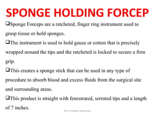 Instrument used for Dissection | PPT