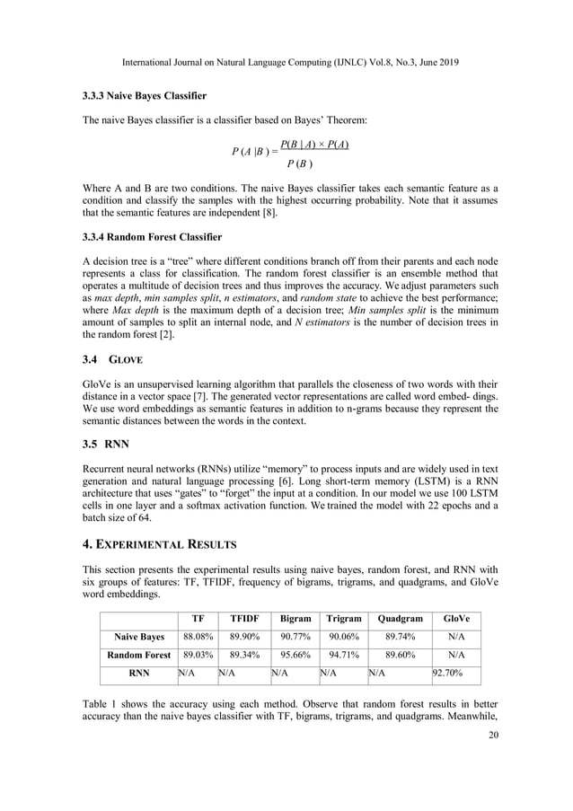 Fake News Detection With Semantic Features And Text Mining Pdf