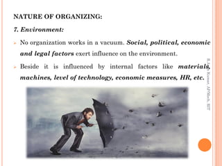 Nature and purpose of organizing | PDF