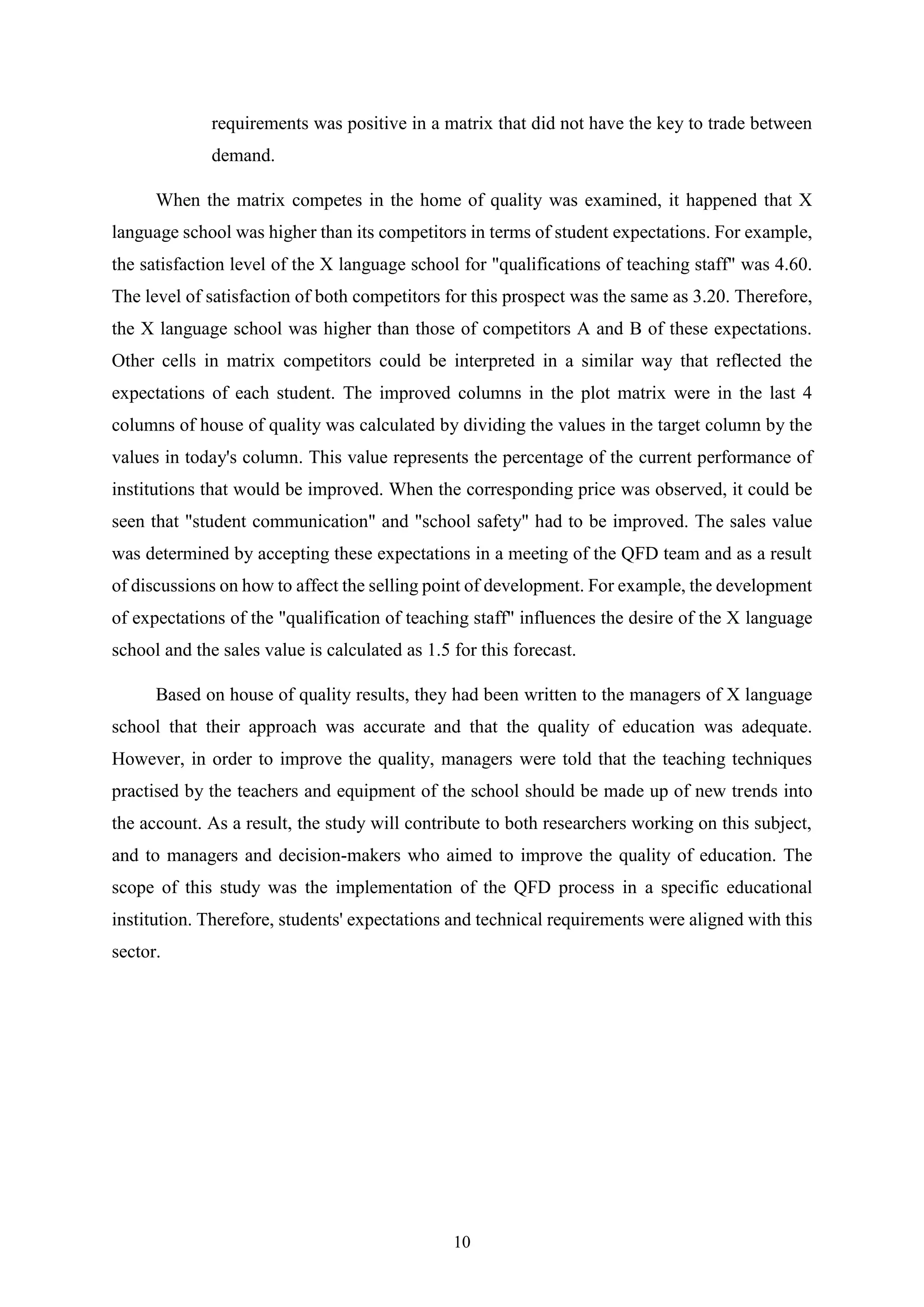 TQM-diagram house of quality | PDF