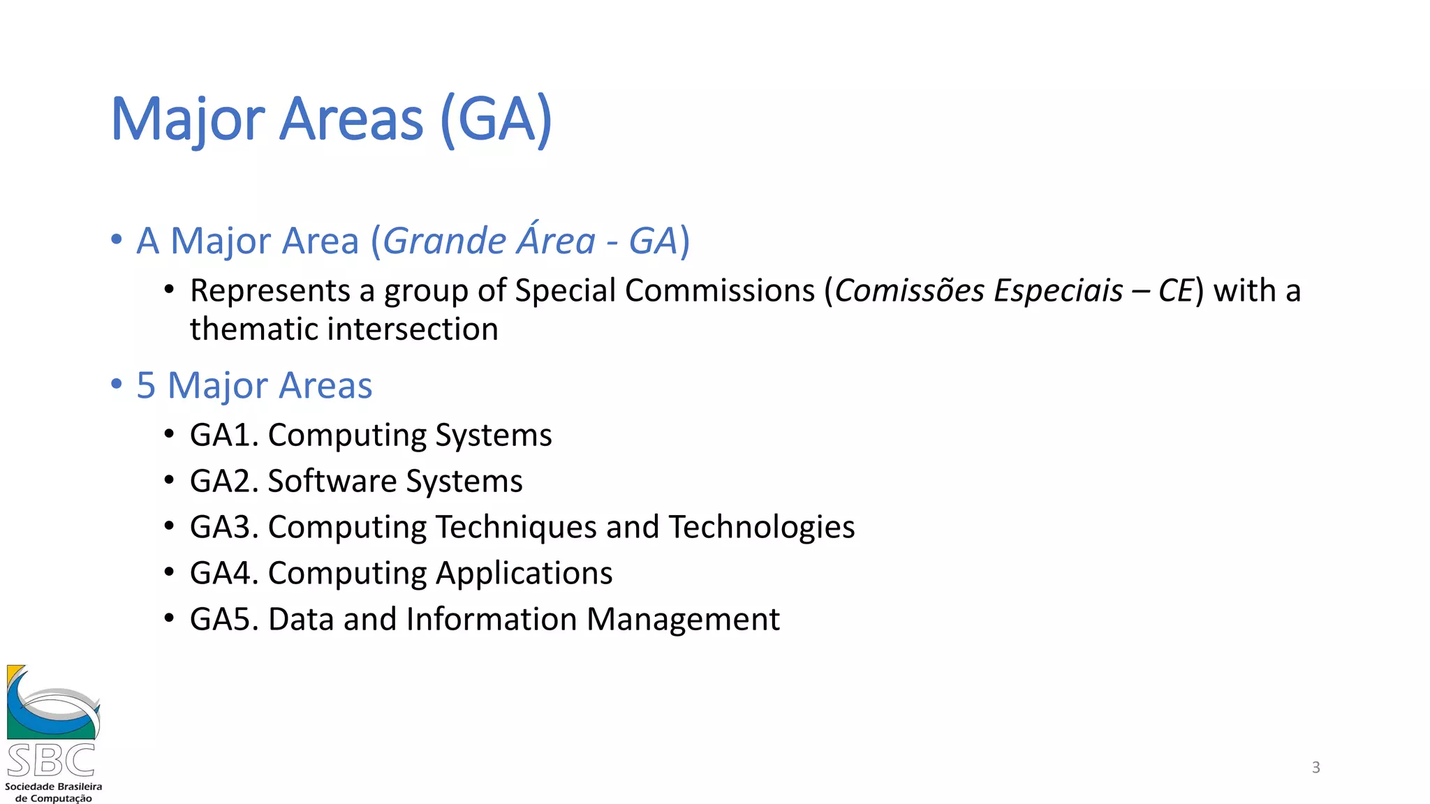 SBC Thematic Groups Organisation | PPT