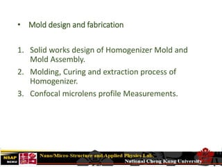 Laser Beam Homogenizer | PPTX