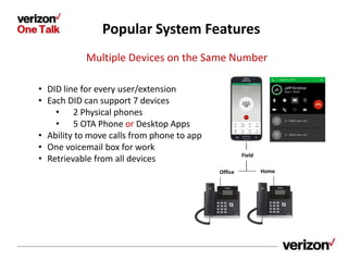 1. Verizon One Talk Sales Strategy Overview For Retail & Hospitality | PPT