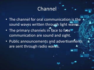 definition and the process of communication | PPTX