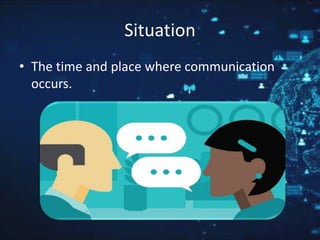 definition and the process of communication | PPTX