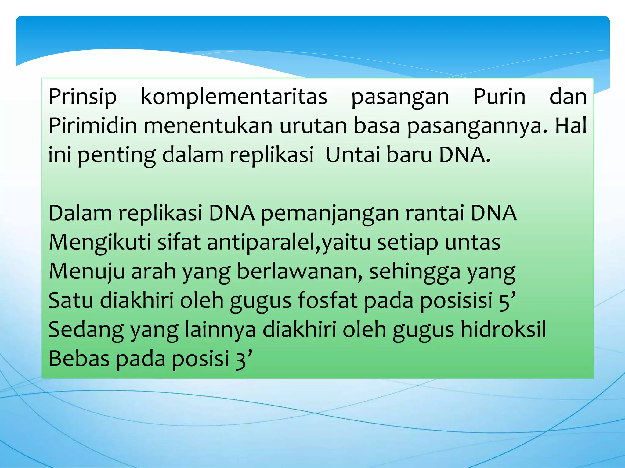DNA dan RNA sintesis protein | PPTX