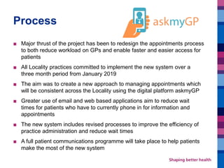 Break-out session slides Session 1: 1.5 Making general practice a great place to work | PDF