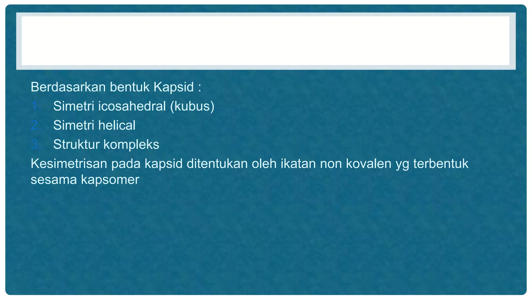 Morfologi virus | PPTX