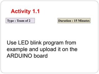 Introduction to Arduino | PPT