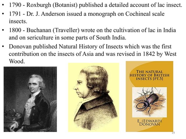History of entomology in India by Dr. T. Krishna Chaitanya | PPTX