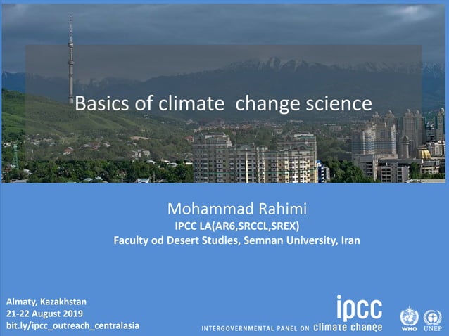 Basics of Climate Change Science | PDF | Weather | Science