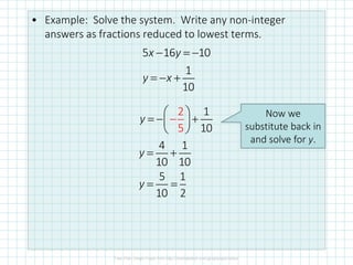 1.2 Systems of Linear Equations | PPT