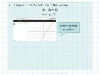 1.2 Systems of Linear Equations | PPT