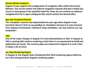 Angular 6 Training with project in hyderabad india | PPT