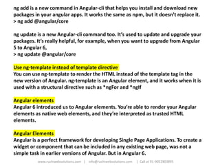 Angular 6 Training with project in hyderabad india | PPT | Free Download