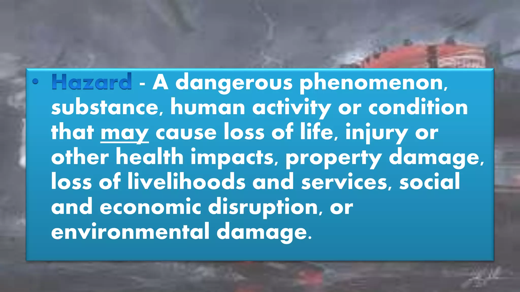 1.introduction to different types of hazards [autosaved] | PPT