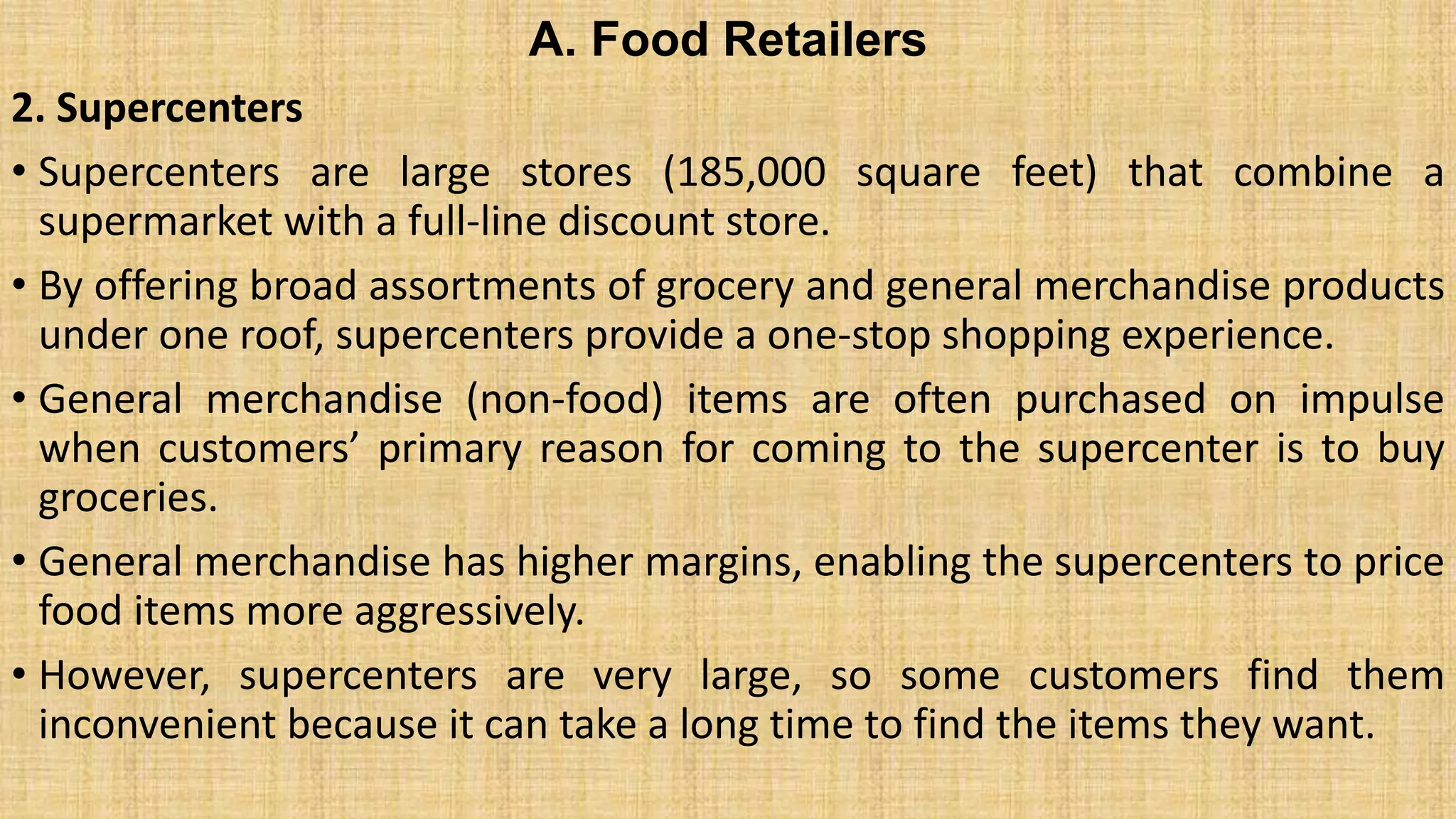 1. Basics of retailing, Types of retailers | PPTX