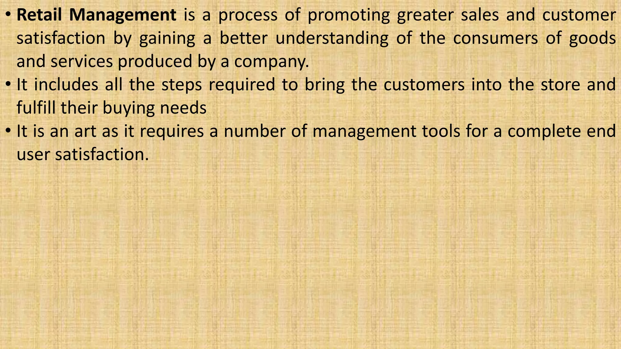 1. Basics of retailing, Types of retailers | PPTX