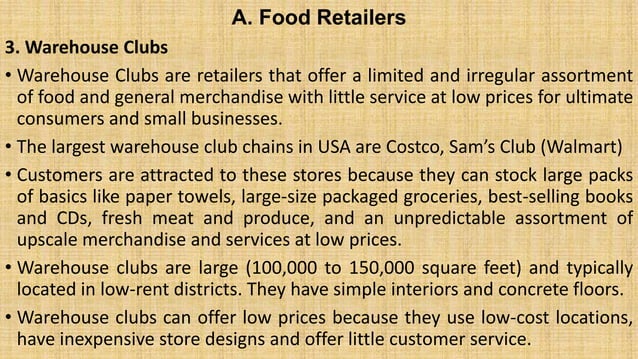 1. Basics of retailing, Types of retailers | PPTX