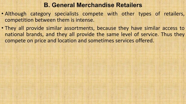1. Basics of retailing, Types of retailers | PPTX