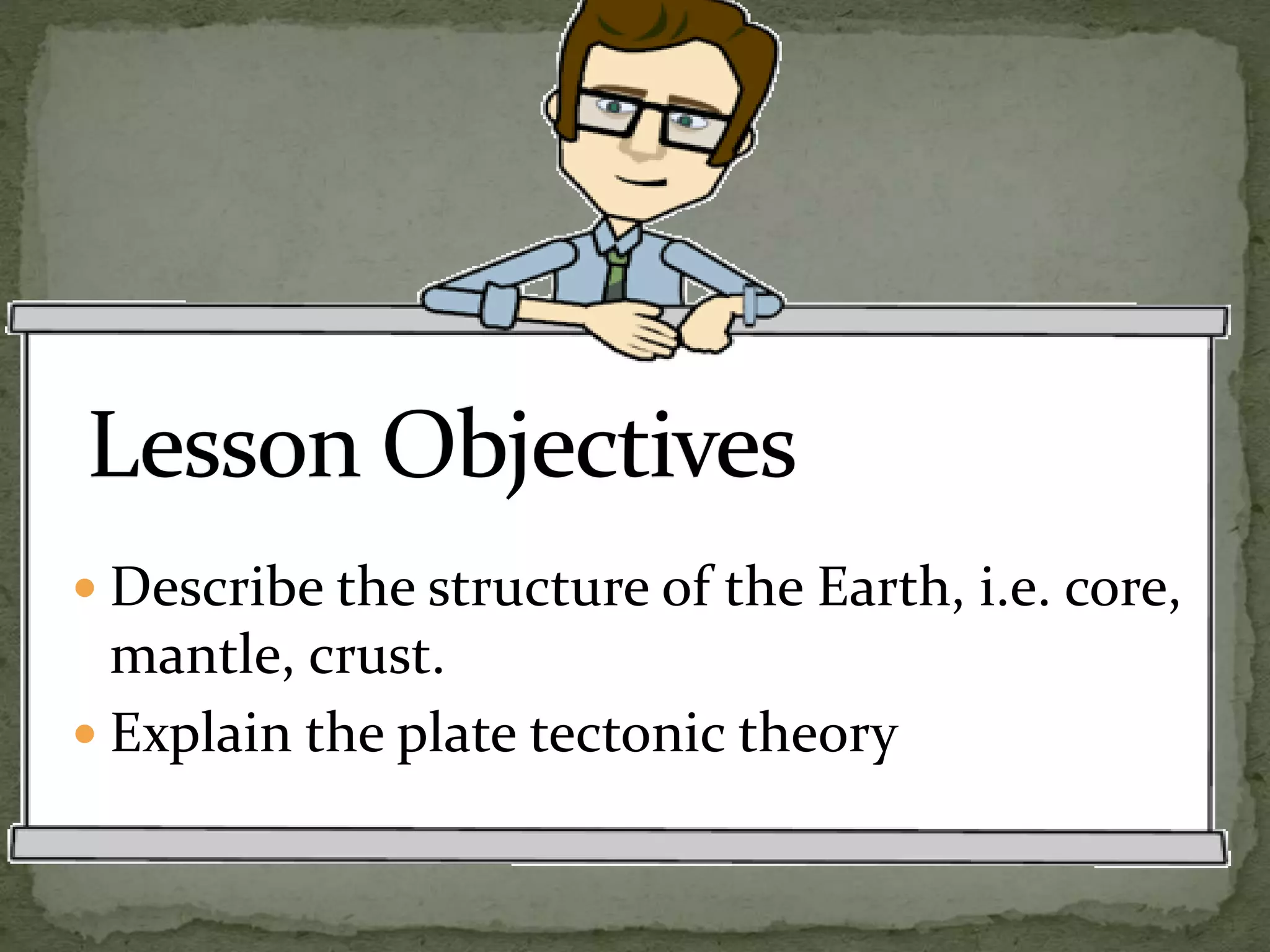 1. Introduction to Marine Science 1.1 Structure of the Earth 1.2 Plate ...