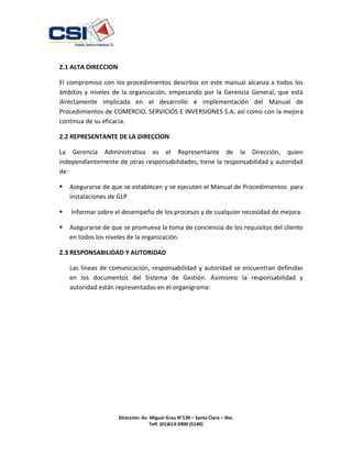 1. manual de procedimientos de instalaciones glp- | PDF