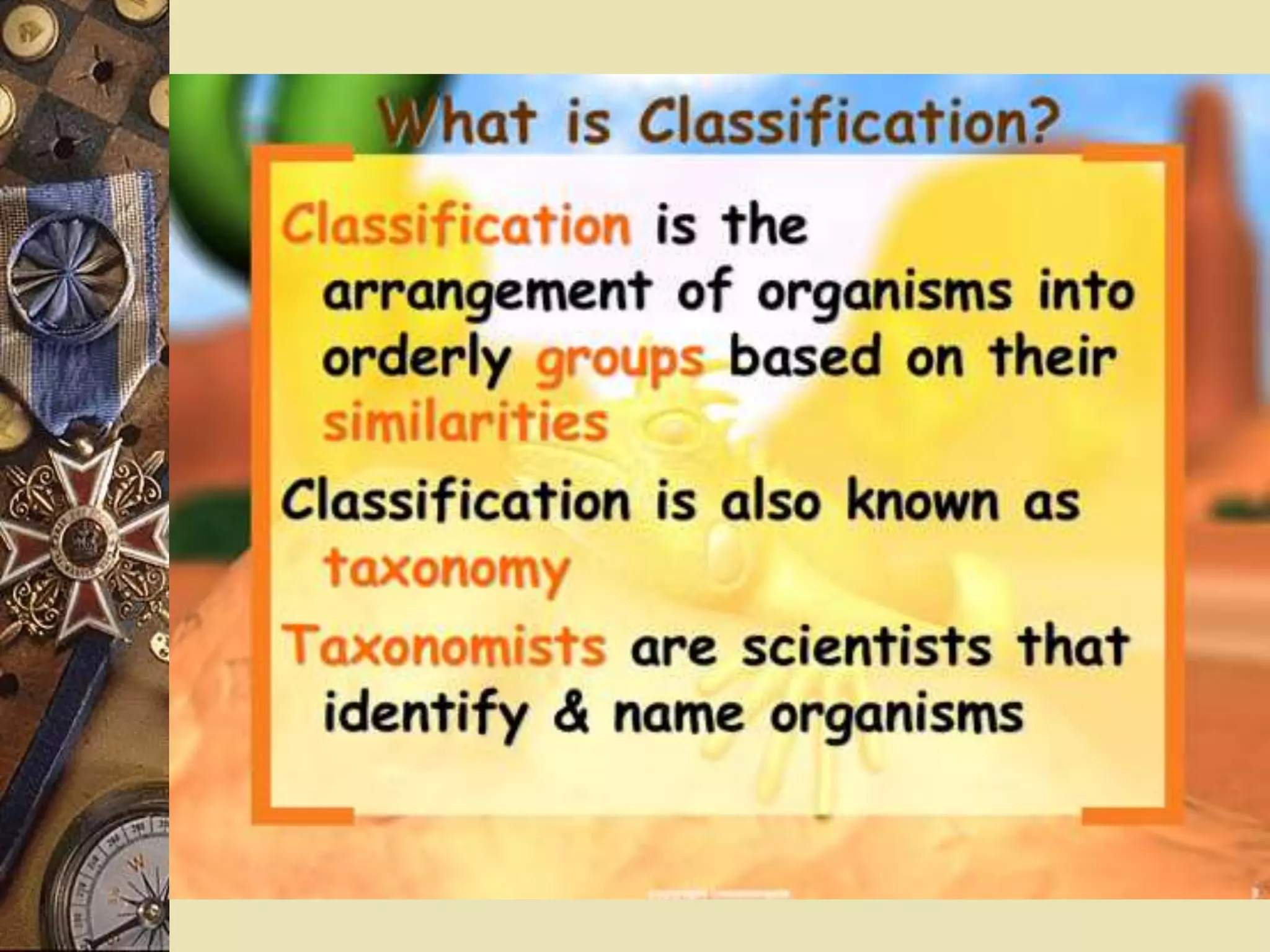 Classification of organisms | PPT