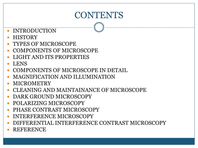 basics of microscope - part 1 | PPTX | Photography | Arts and Crafts